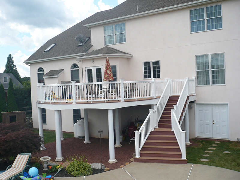 Deck Steps Options - Decks R Us