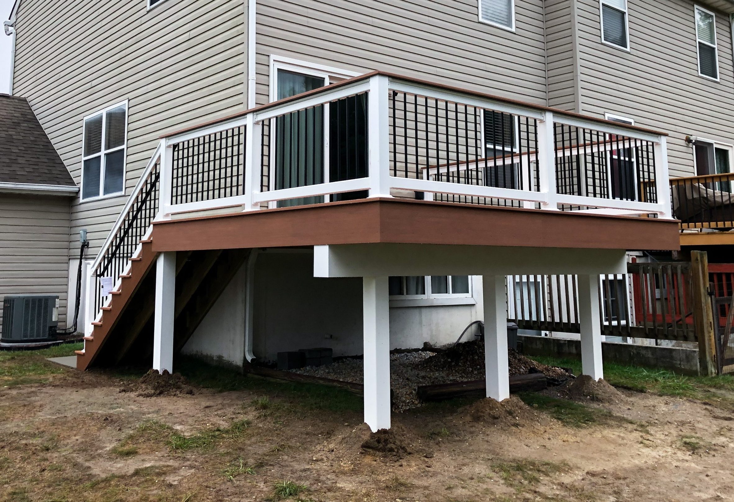 Low-Maintenance Raised Deck - Decks R Us
